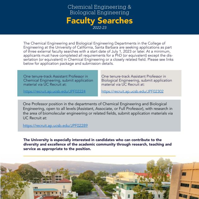 Biological Engineering | UC Santa Barbara